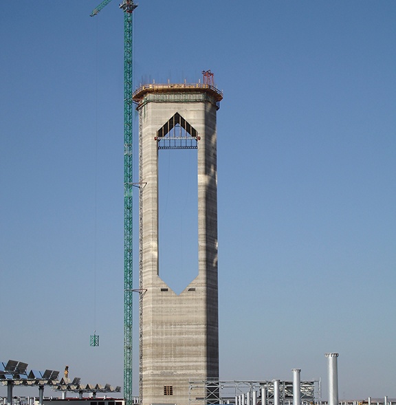 Solar Towers - Construction